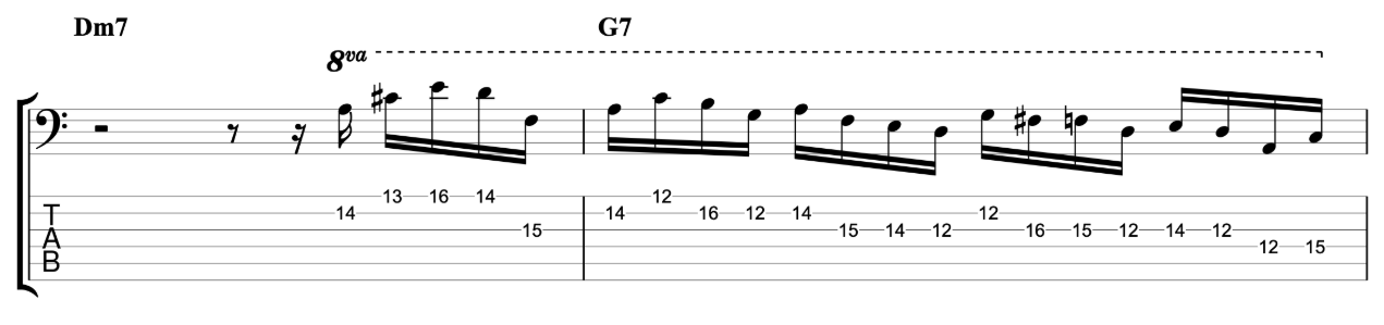 16th Note Jazz Lines - Bass Practice Diary 69 - Johnny Cox Music