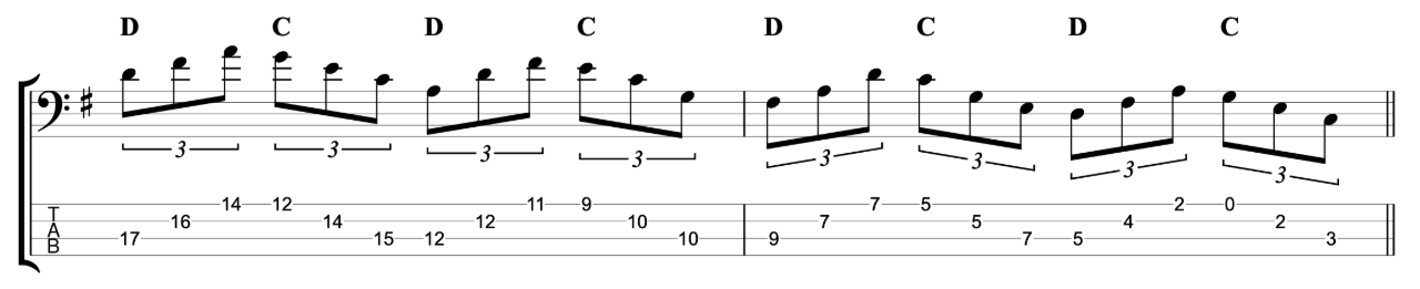 Introduction to Triad Pairs on Bass Guitar - Bass Practice Diary 90 ...