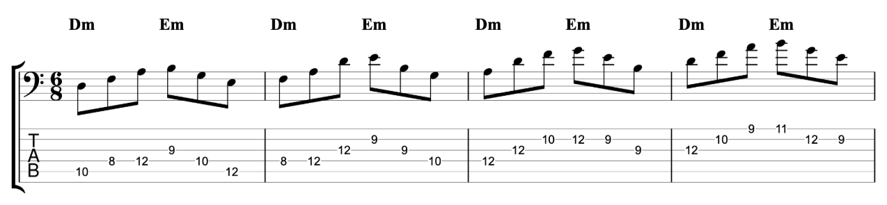 Triad Pairs - Part 3 - Triad Pairs & Hexatonic Scales - Bass Practice ...