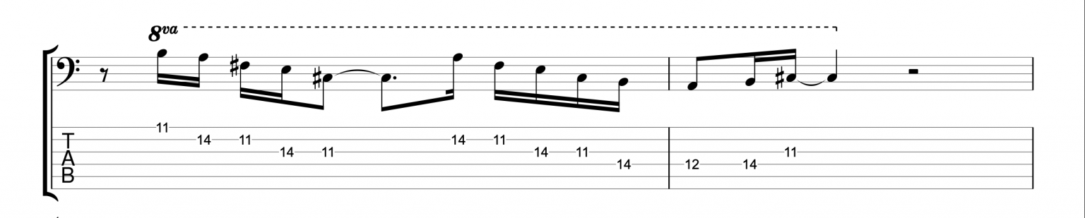 6-String Bass Solo & Chords - Bass Practice Diary 103 - Johnny Cox Music